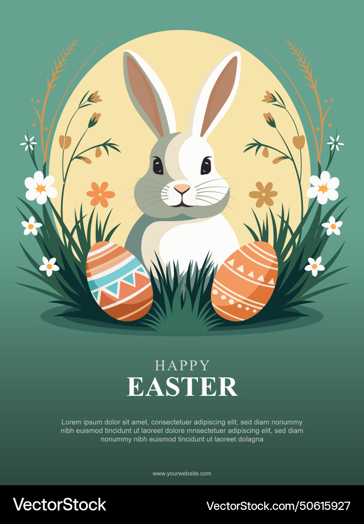 Easter religious catholic christian background Vector Image