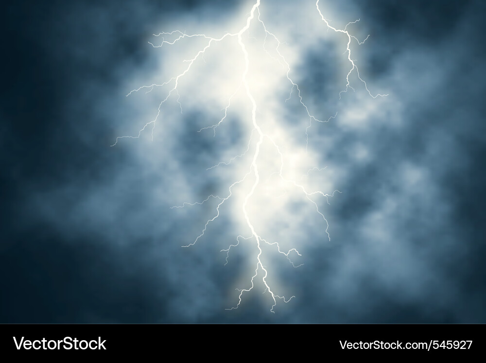 Lightning Royalty Free Vector Image - VectorStock