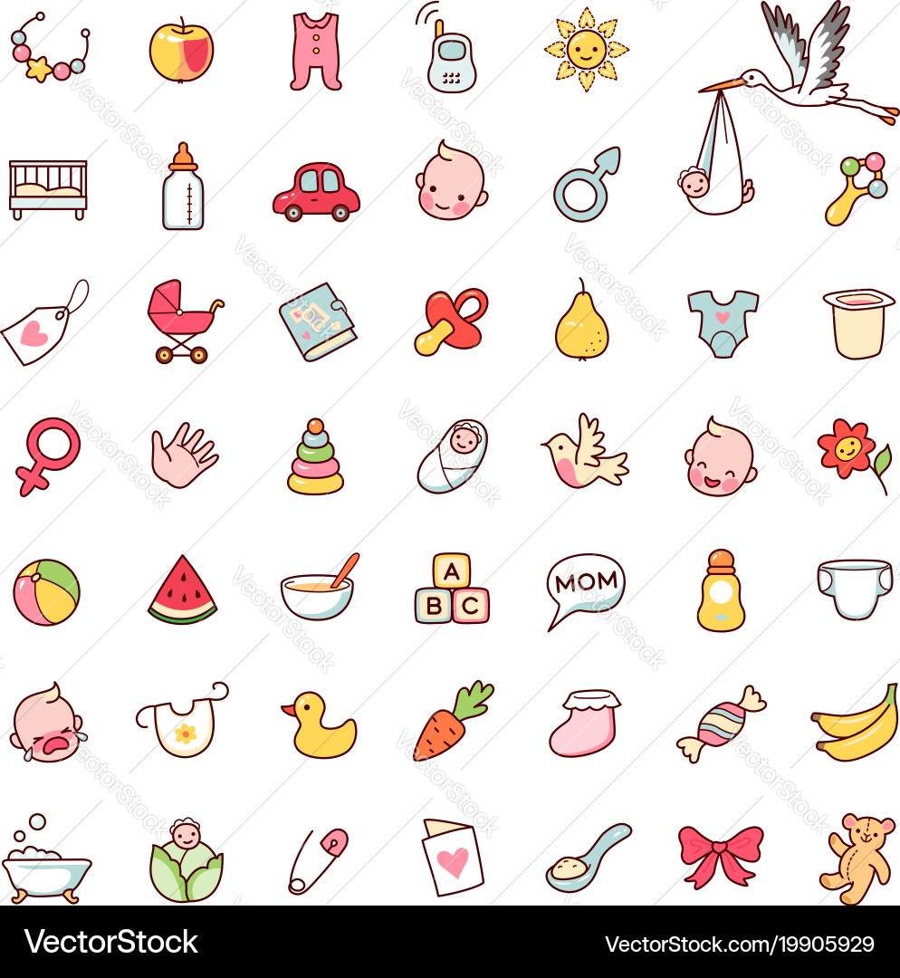 Healthy Baby Food Vector Images (over 17,000)