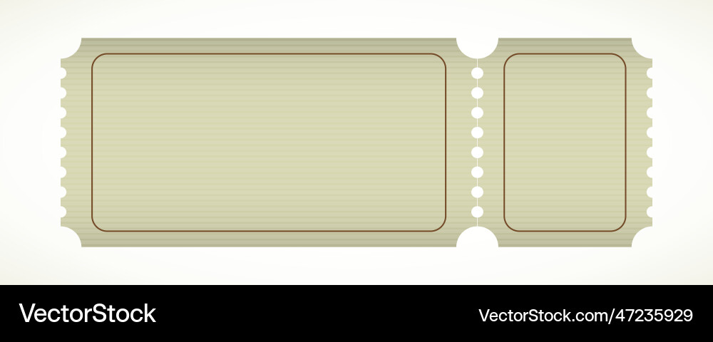 Ticket Border Template