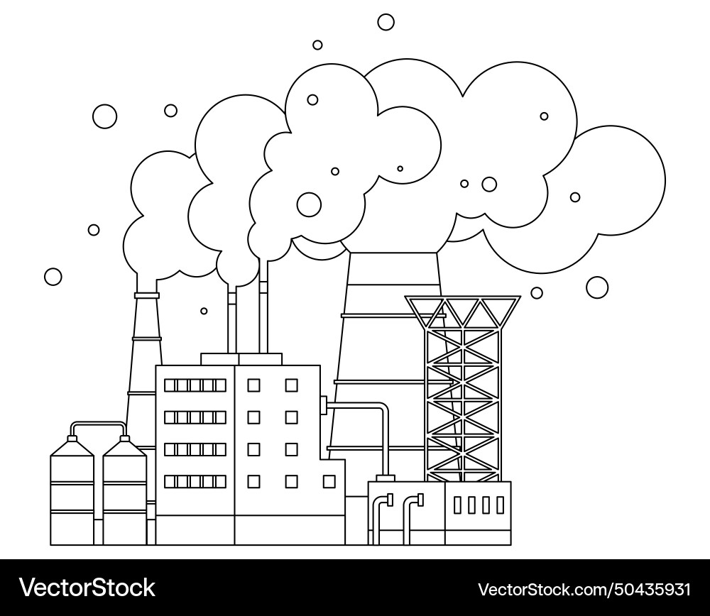 Factories manufacturing is alchemy transforming Vector Image