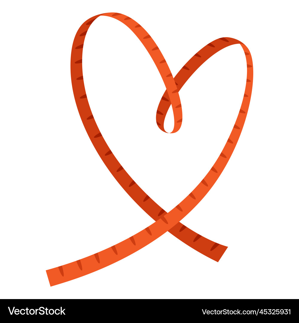 Measuring tape concept for body Royalty Free Vector Image