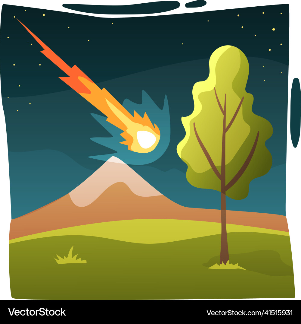 Natural disaster composition Royalty Free Vector Image