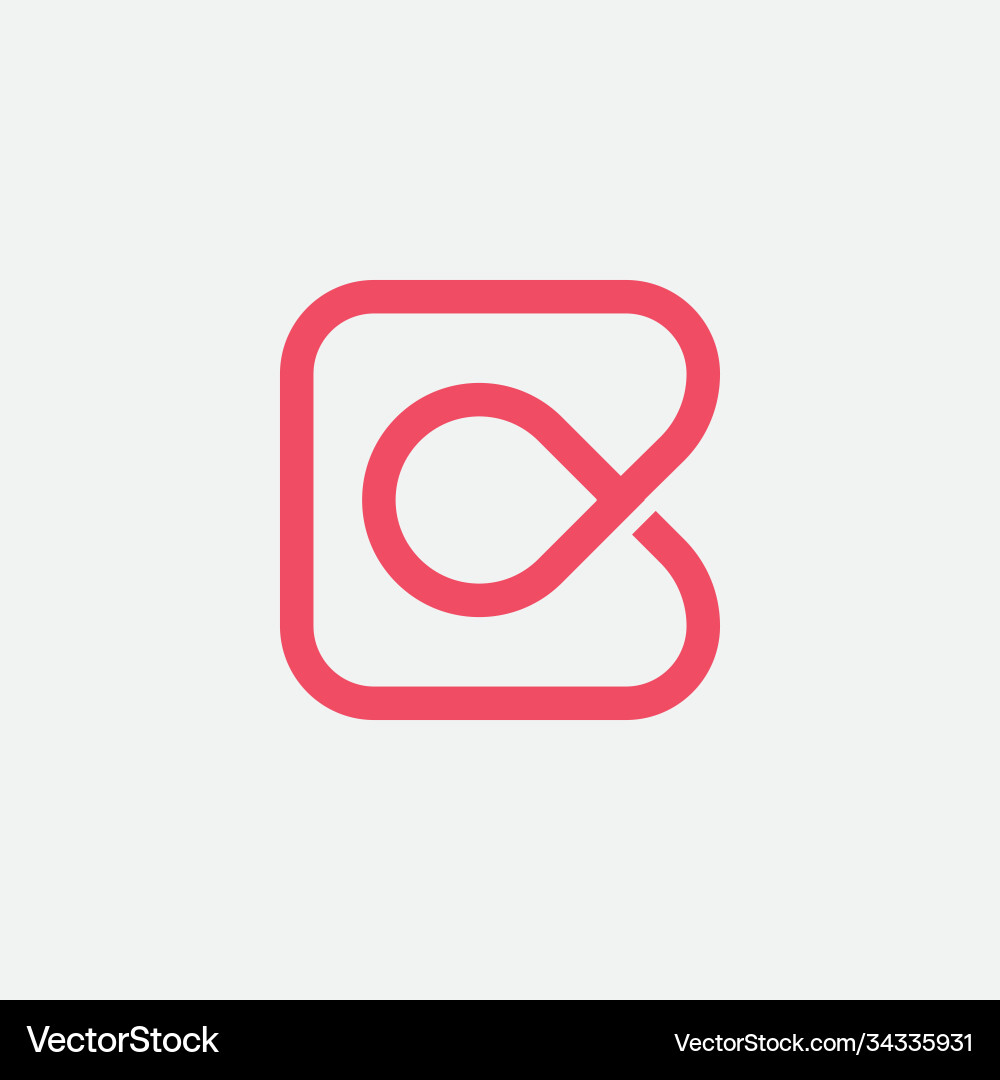 Premium letter c logo design Royalty Free Vector Image