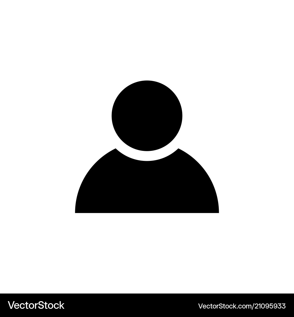 Flat Style Man Icon Royalty Free Vector Image - VectorStock