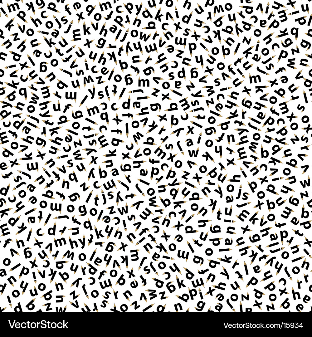 Alphabet letters background Royalty Free Vector Image