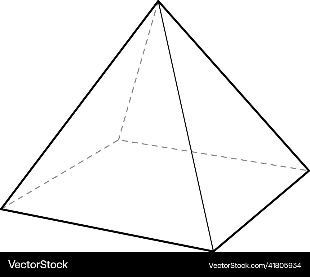 Pyramid Shape Clipart How To Draw A Pyramid