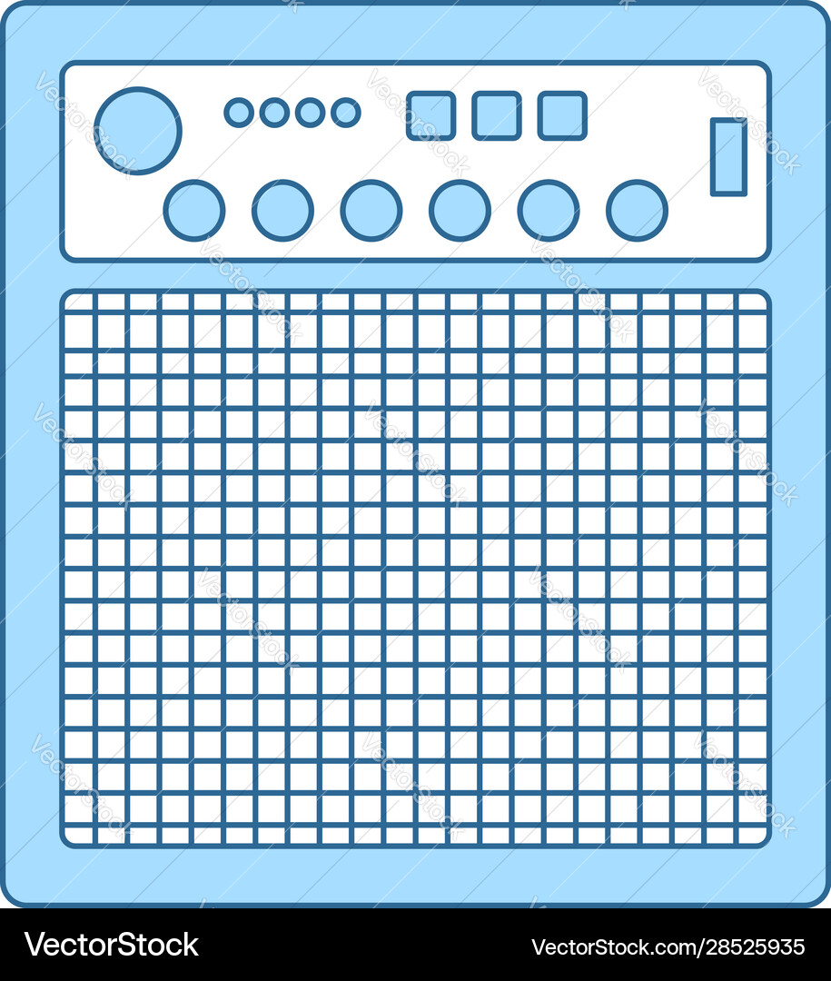Audio monitor icon Royalty Free Vector Image - VectorStock