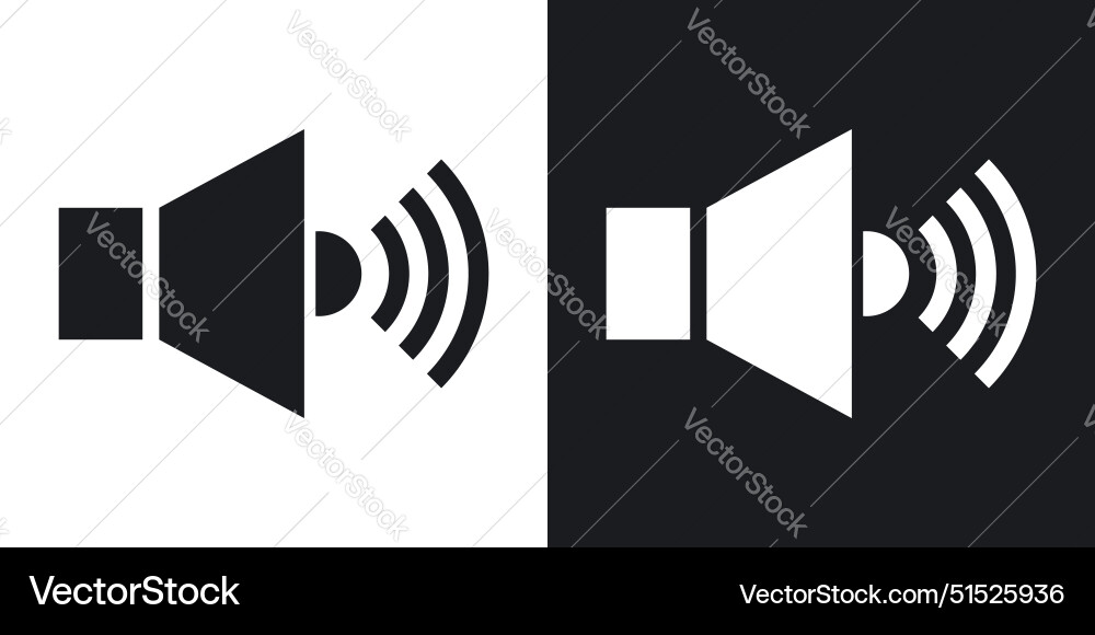 Volume icon Royalty Free Vector Image - VectorStock