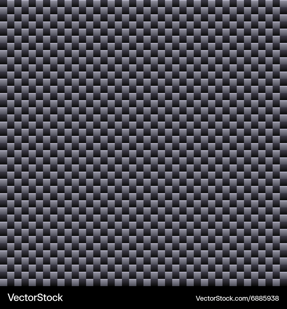 Carbon seamless fiber background Royalty Free Vector Image