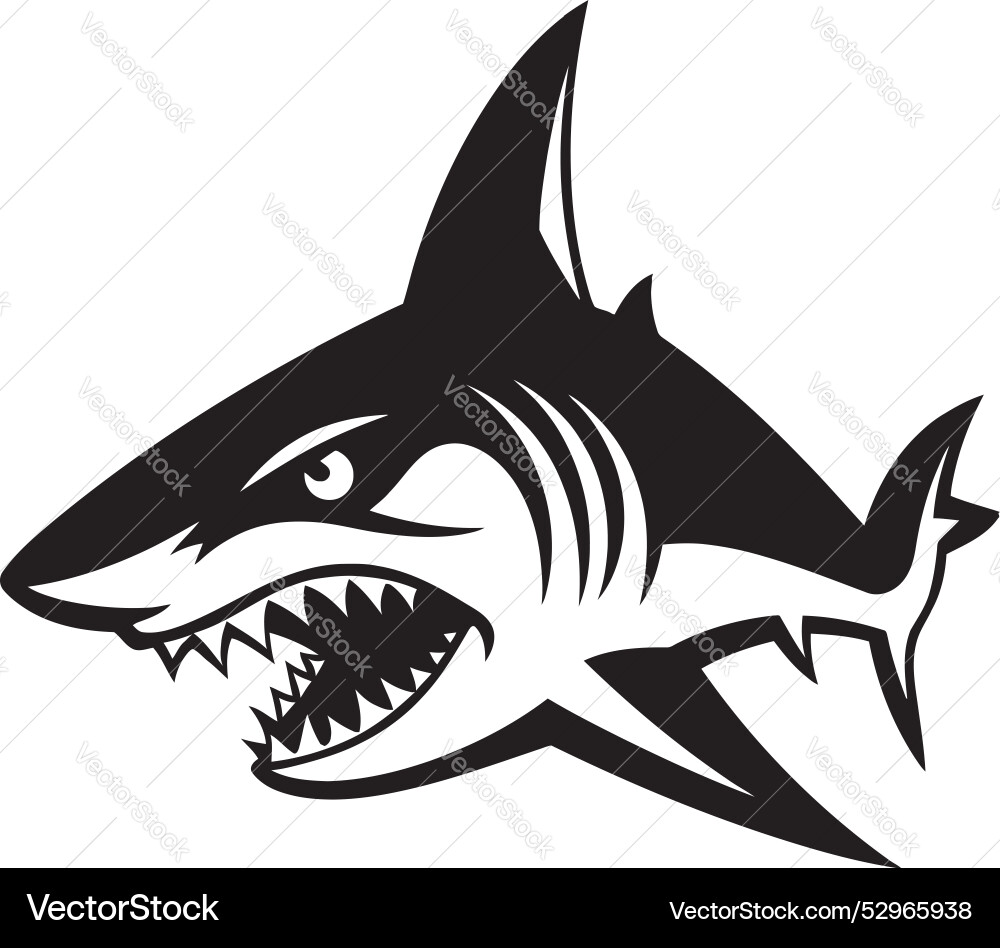 Coastal tyrant logo design aquatic sovereignty Vector Image