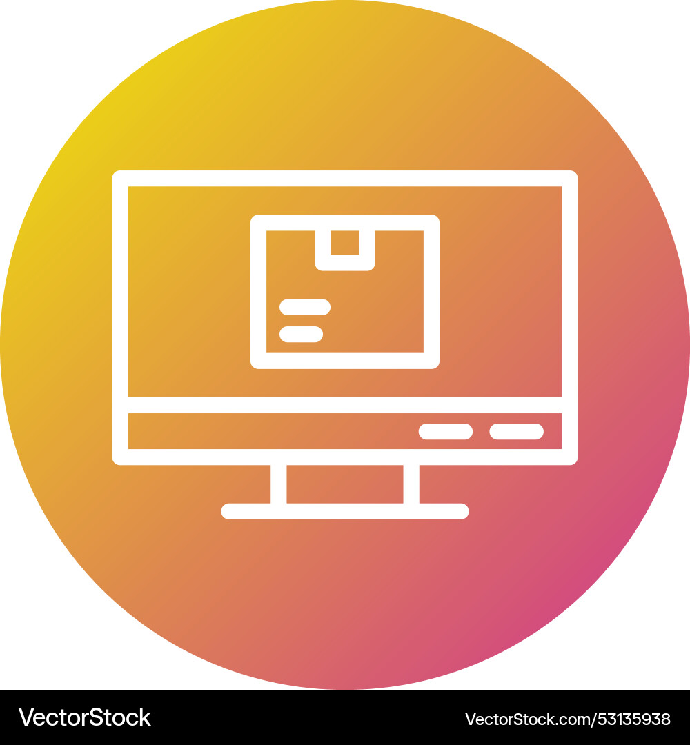 Computer icon design Royalty Free Vector Image