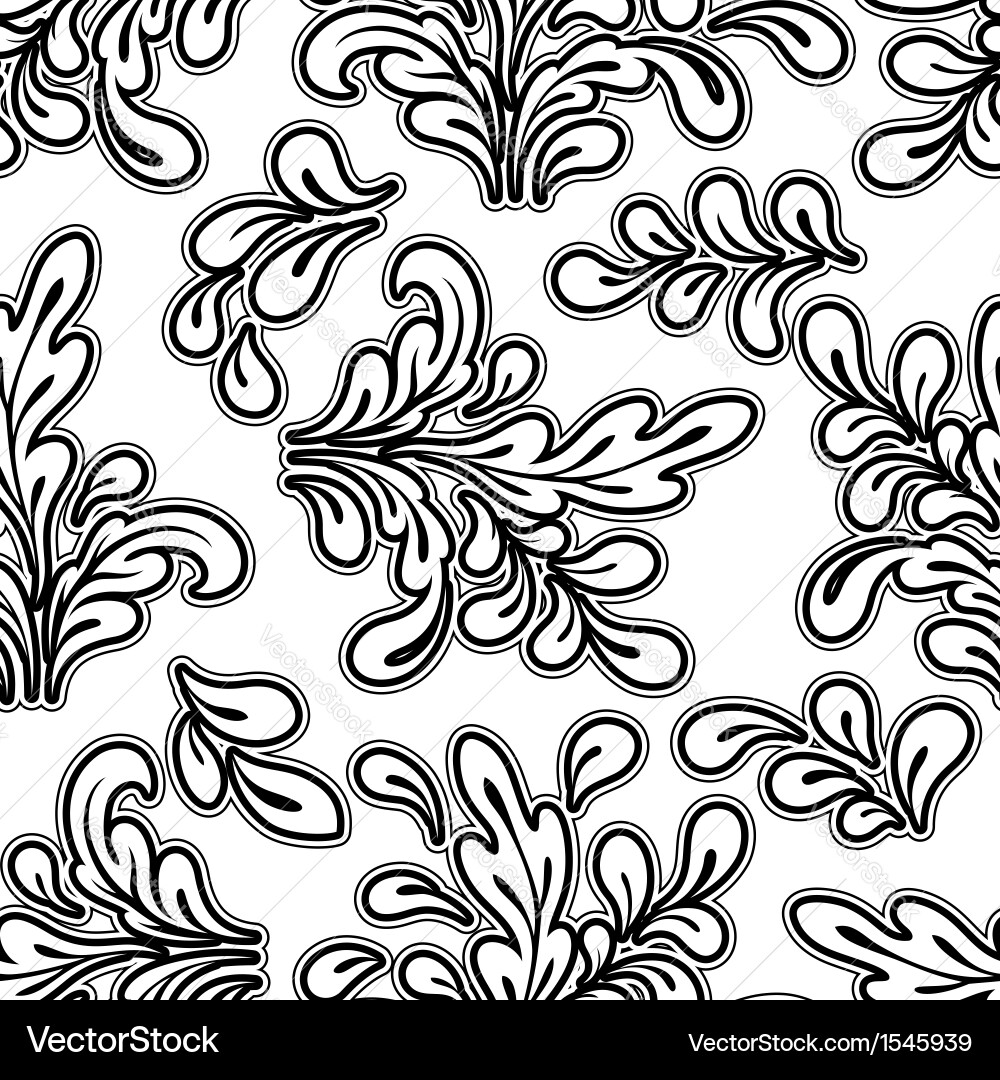 Black and white pattern Royalty Free Vector Image