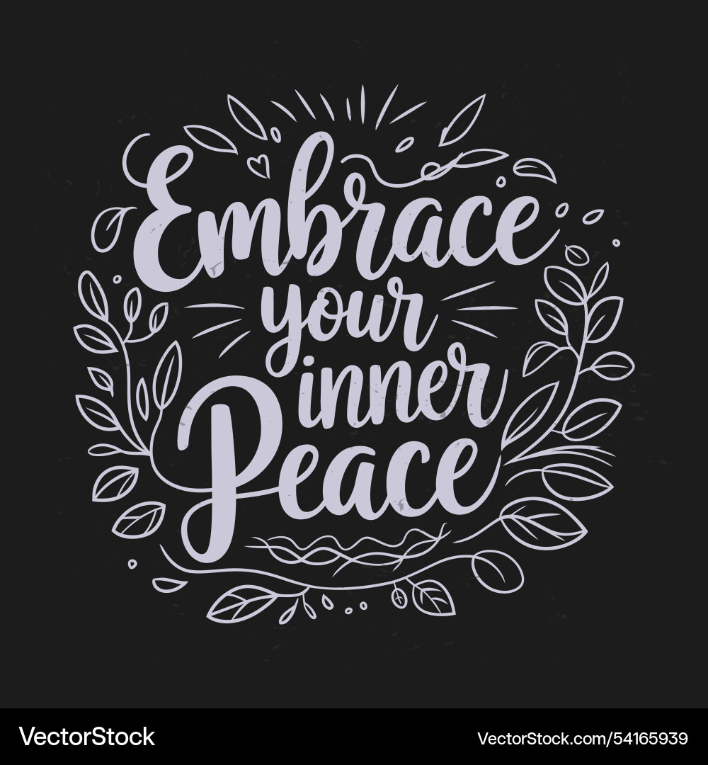 Encouraging mental health typography quotes Vector Image