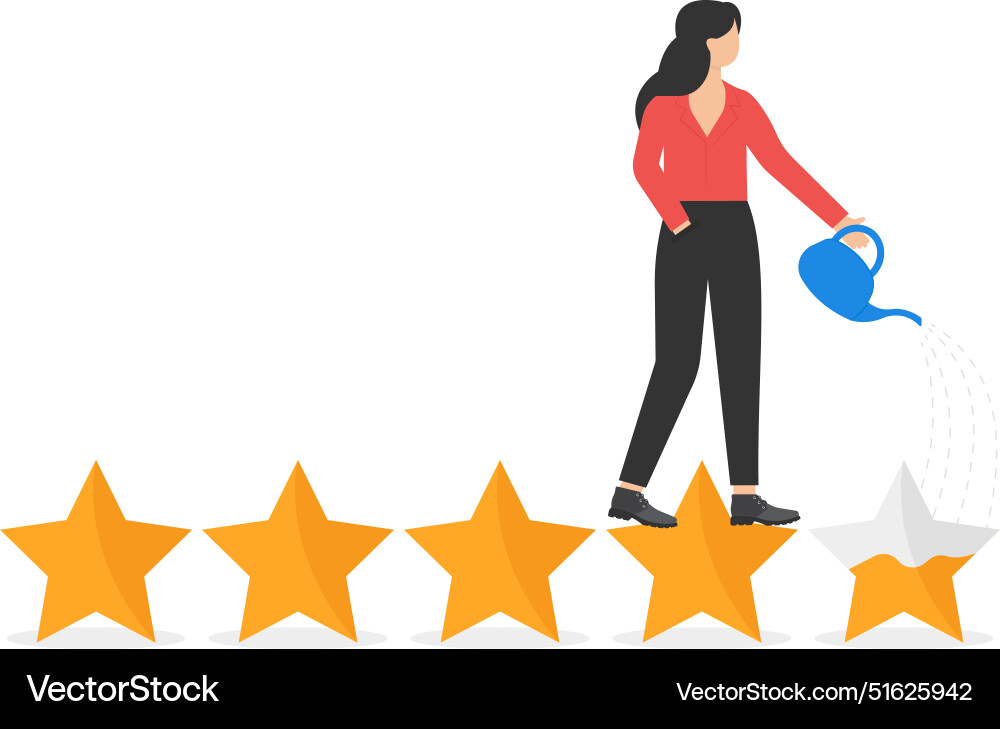 Developing marketing strategies to make customers Vector Image