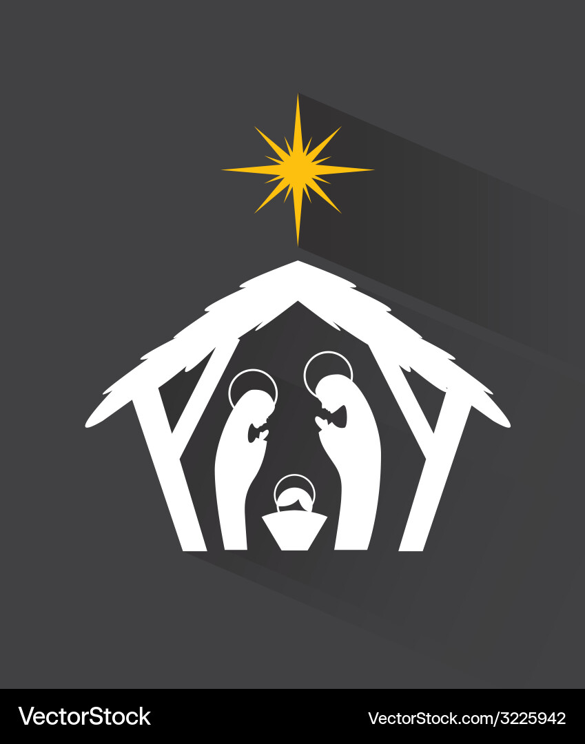 Manger design Royalty Free Vector Image - VectorStock