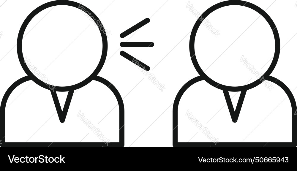 Brain think pictogram icon outline Royalty Free Vector Image