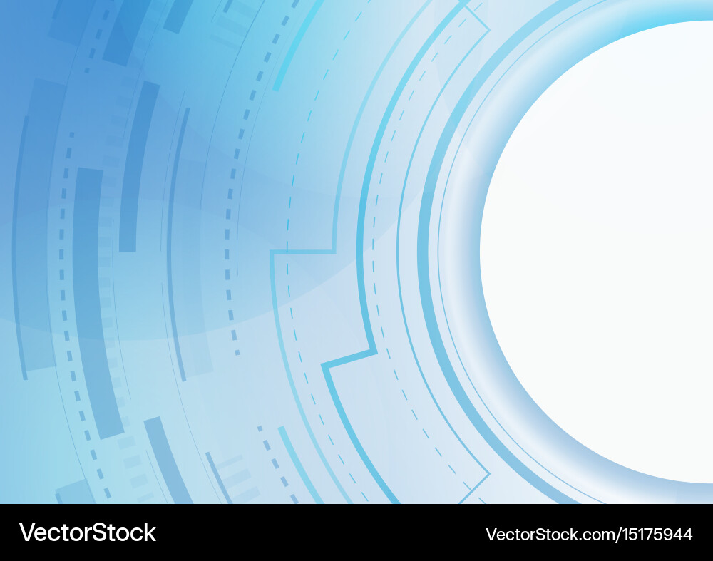 Blue technology background Royalty Free Vector Image