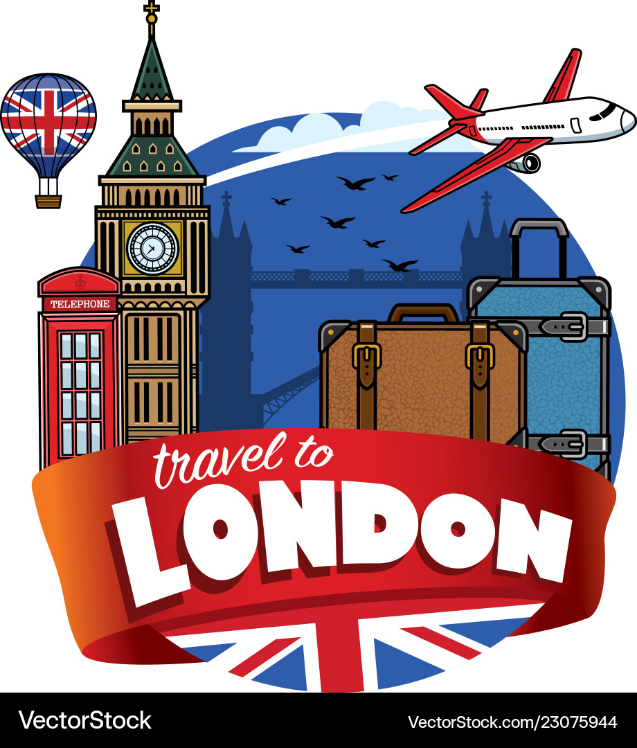 London Cityscape Royalty Free Vector Image - VectorStock