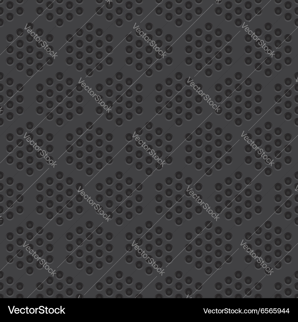 Perforated Metal Seamless Pattern Royalty Free Vector Image