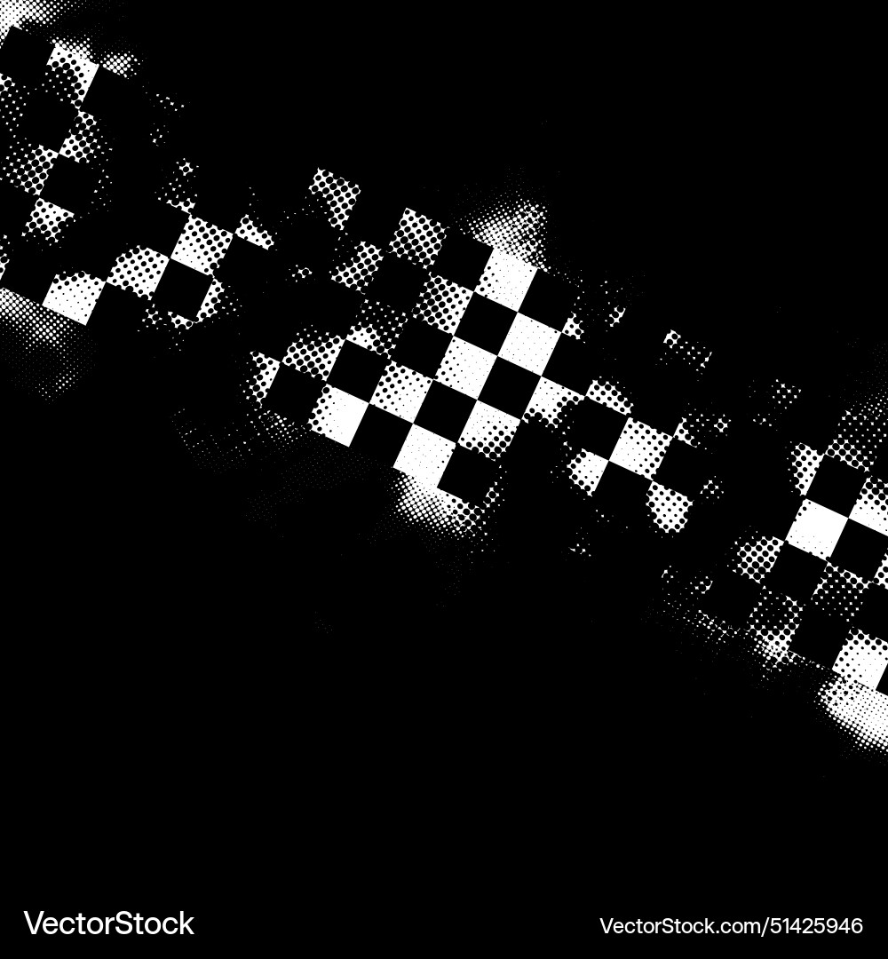 Checkered line wallpaper Royalty Free Vector Image