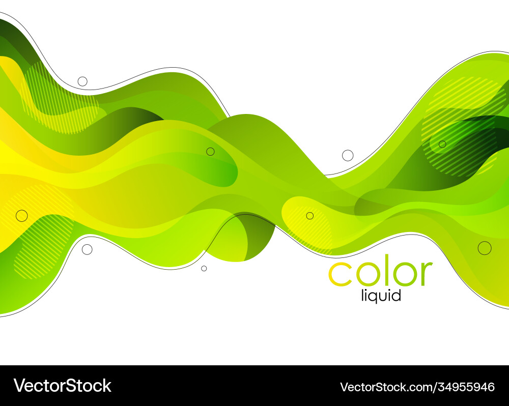 Moving colorful abstract background dynamic Vector Image