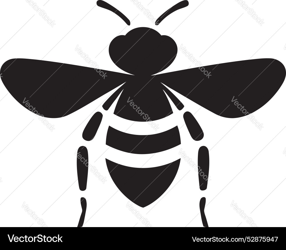 Beehive leader icon buzzing beehive emblem Vector Image