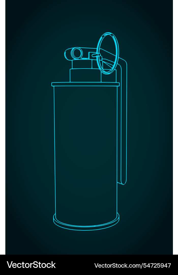 Smoke grenade Royalty Free Vector Image - VectorStock