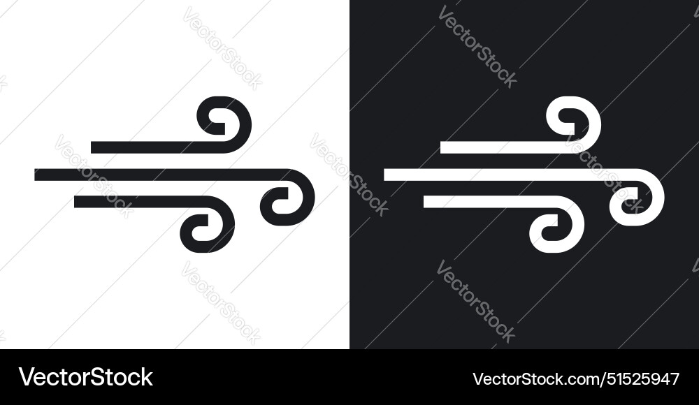 Wind icon Royalty Free Vector Image - VectorStock