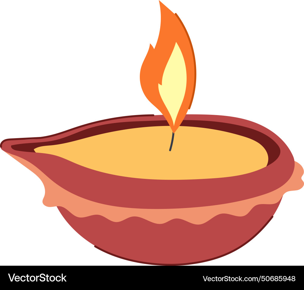 Diwali Lamp Animated