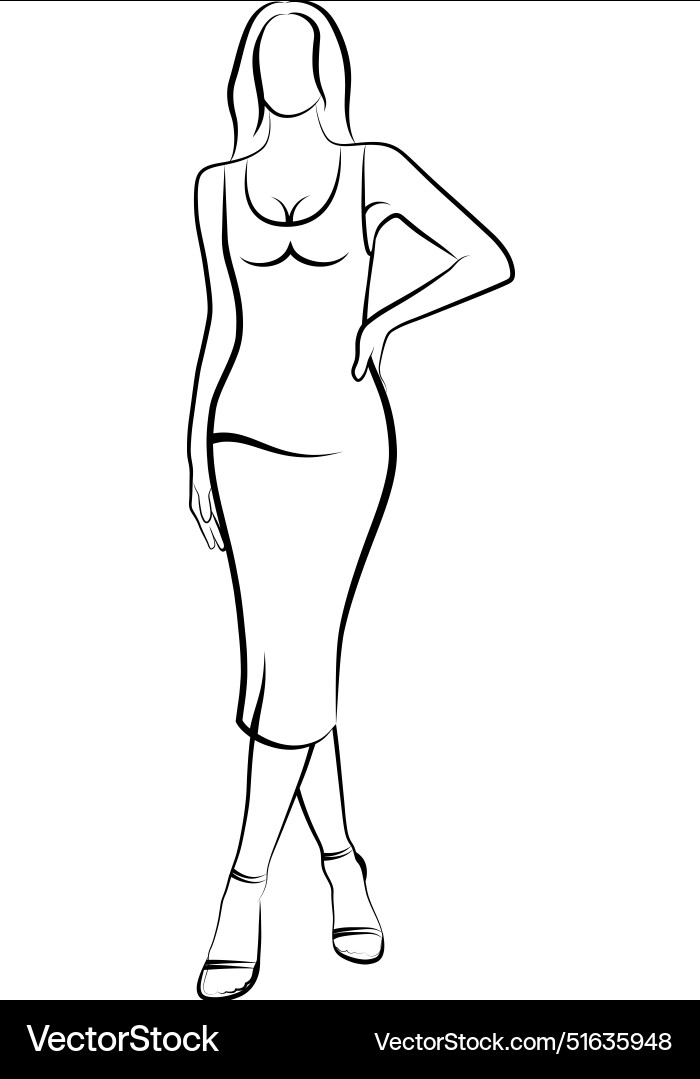 Woman Royalty Free Vector Image - VectorStock