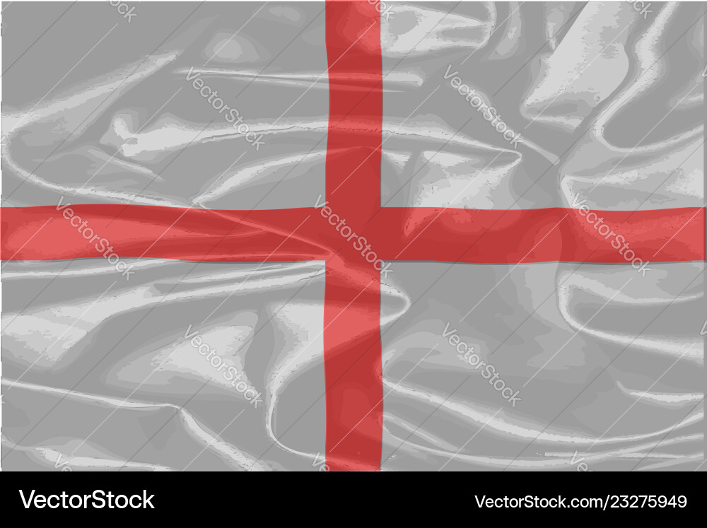 England flag of st george Royalty Free Vector Image