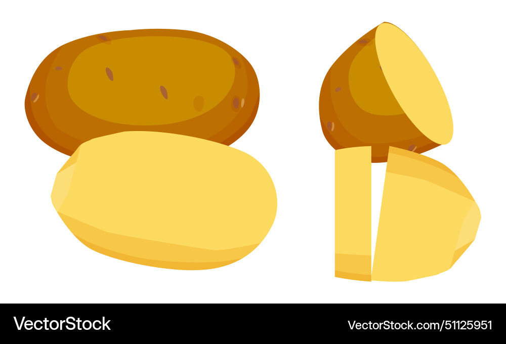 Potato design Royalty Free Vector Image - VectorStock