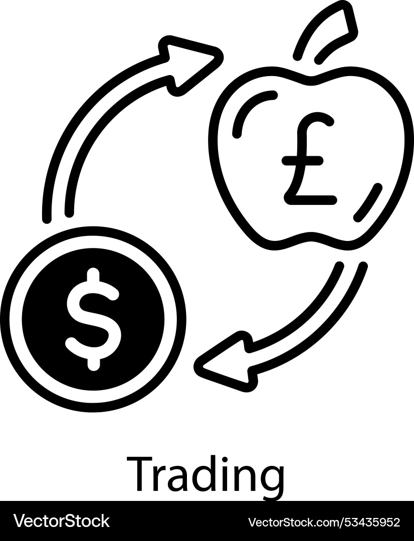 Trading Royalty Free Vector Image - VectorStock