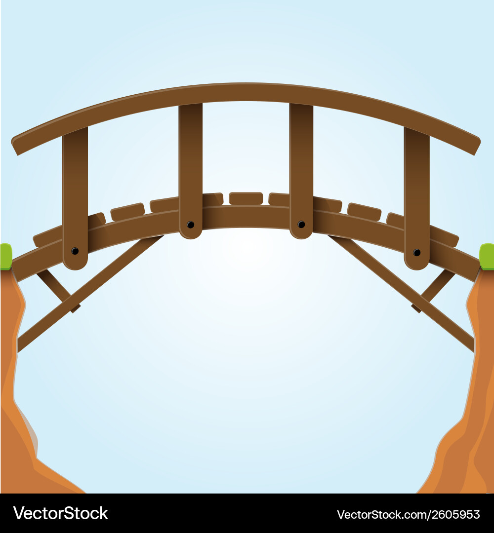 Bridge Royalty Free Vector Image - VectorStock
