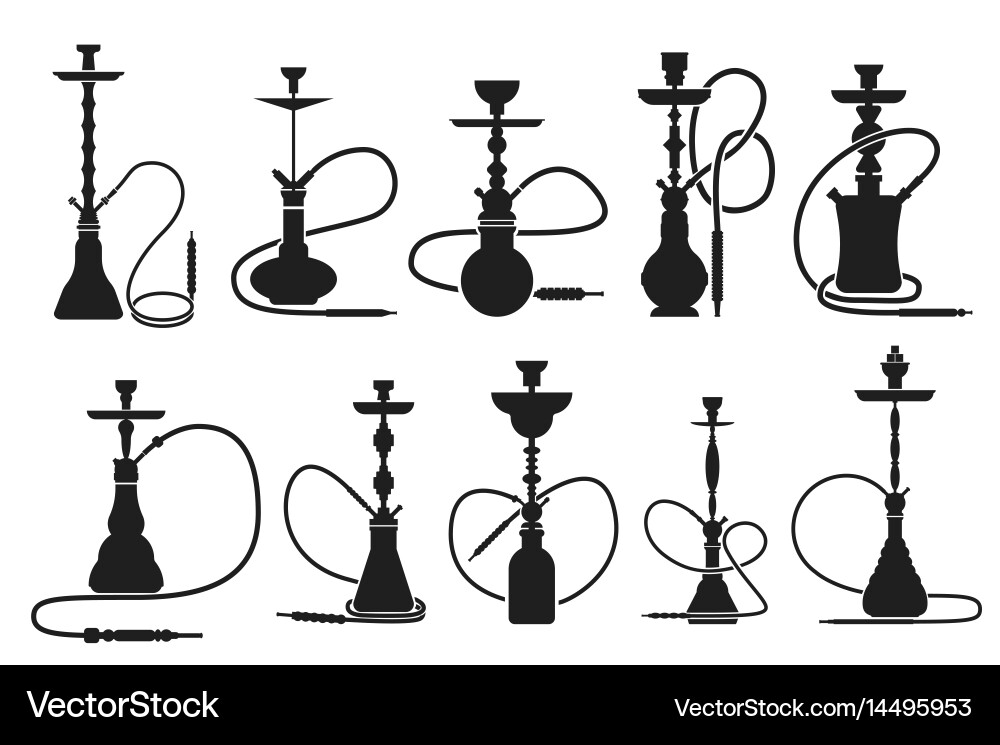 Hookah Royalty Free Vector Image - VectorStock
