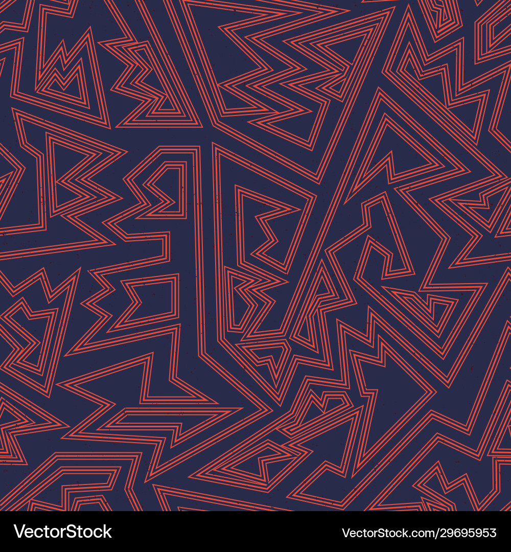 Red Geometric Pattern Royalty Free Vector Image