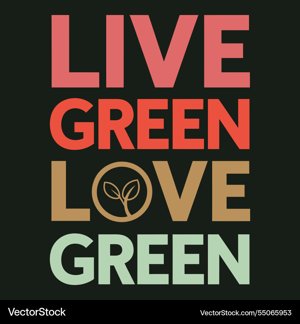 Small changes big impact bold typography poster Vector Image