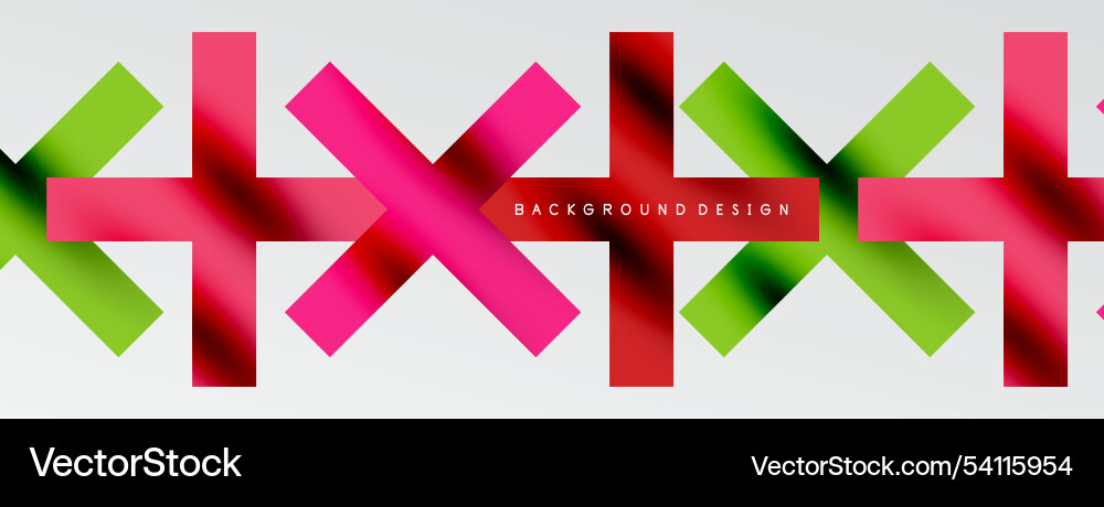 Colorful squares lines minimal abstract Royalty Free Vector