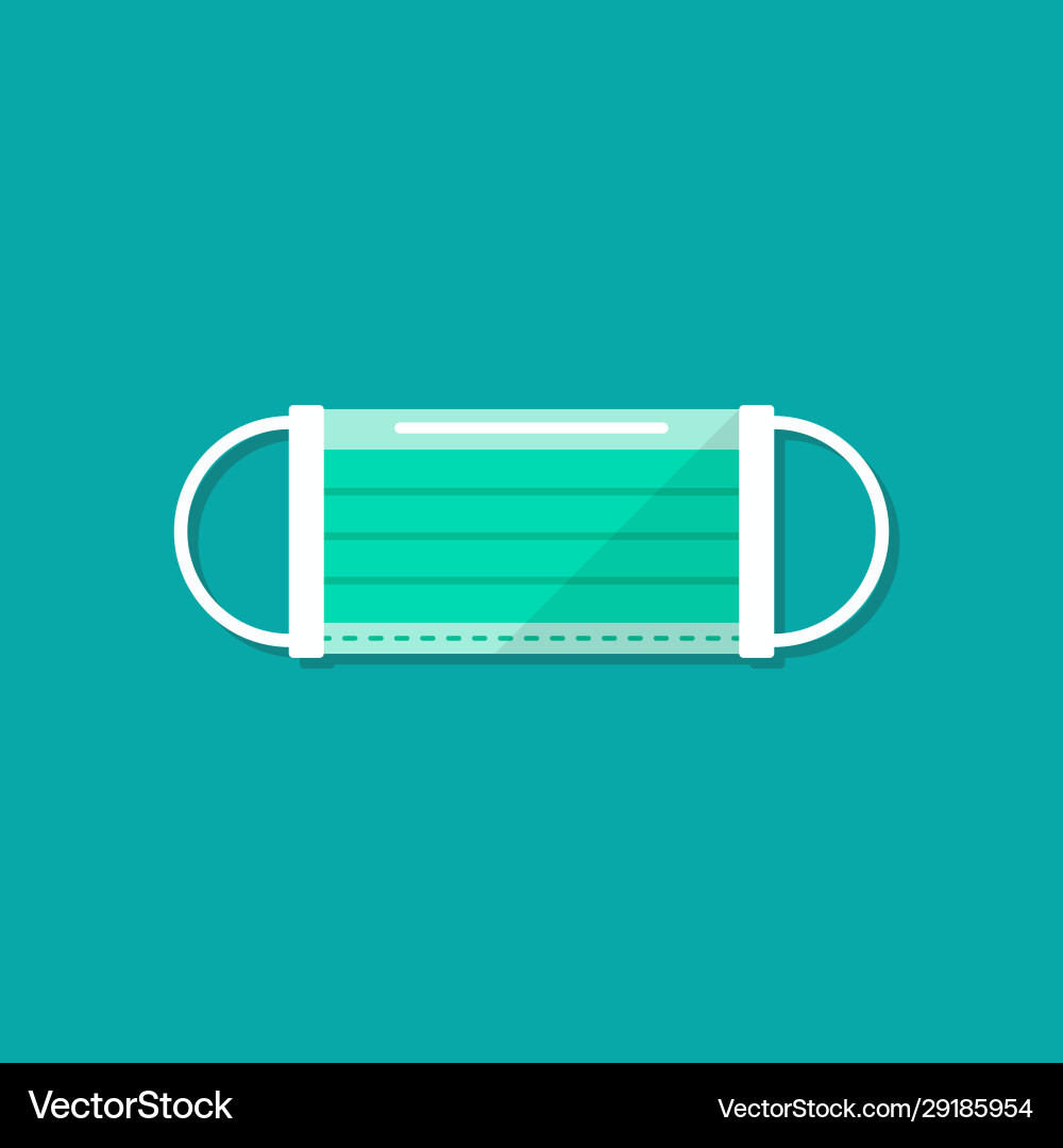 Protective medical mask Royalty Free Vector Image