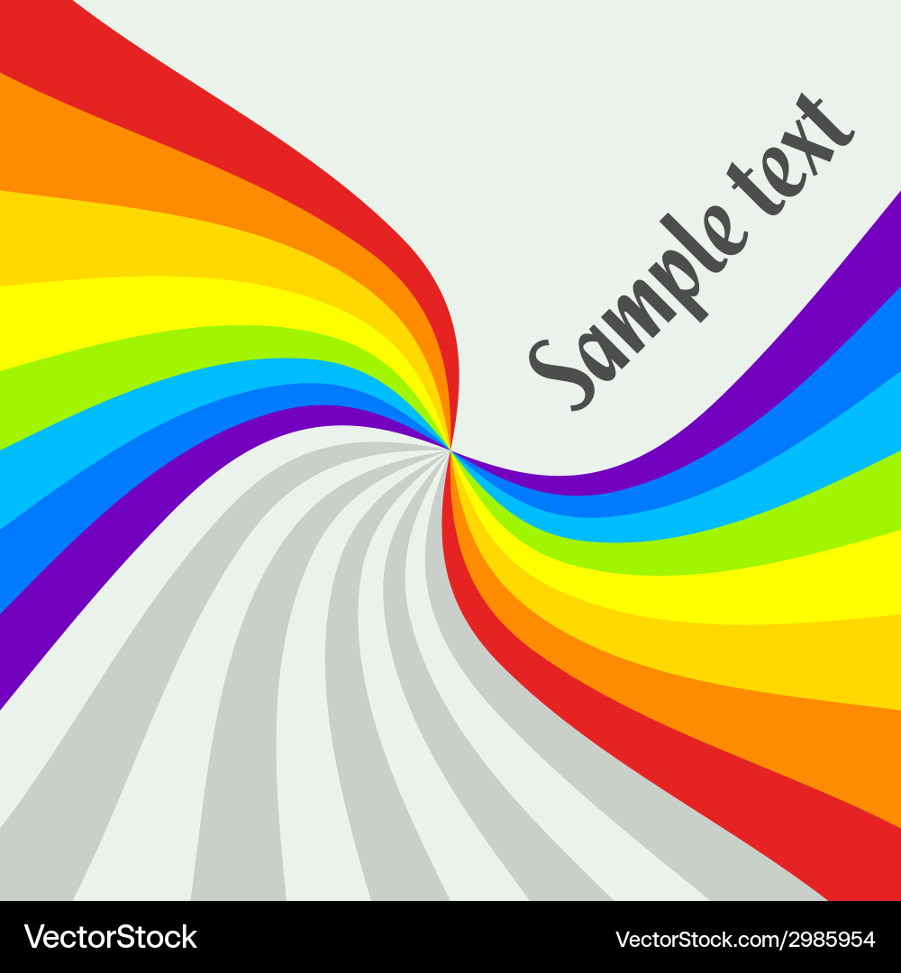 Rainbow background Royalty Free Vector Image - VectorStock