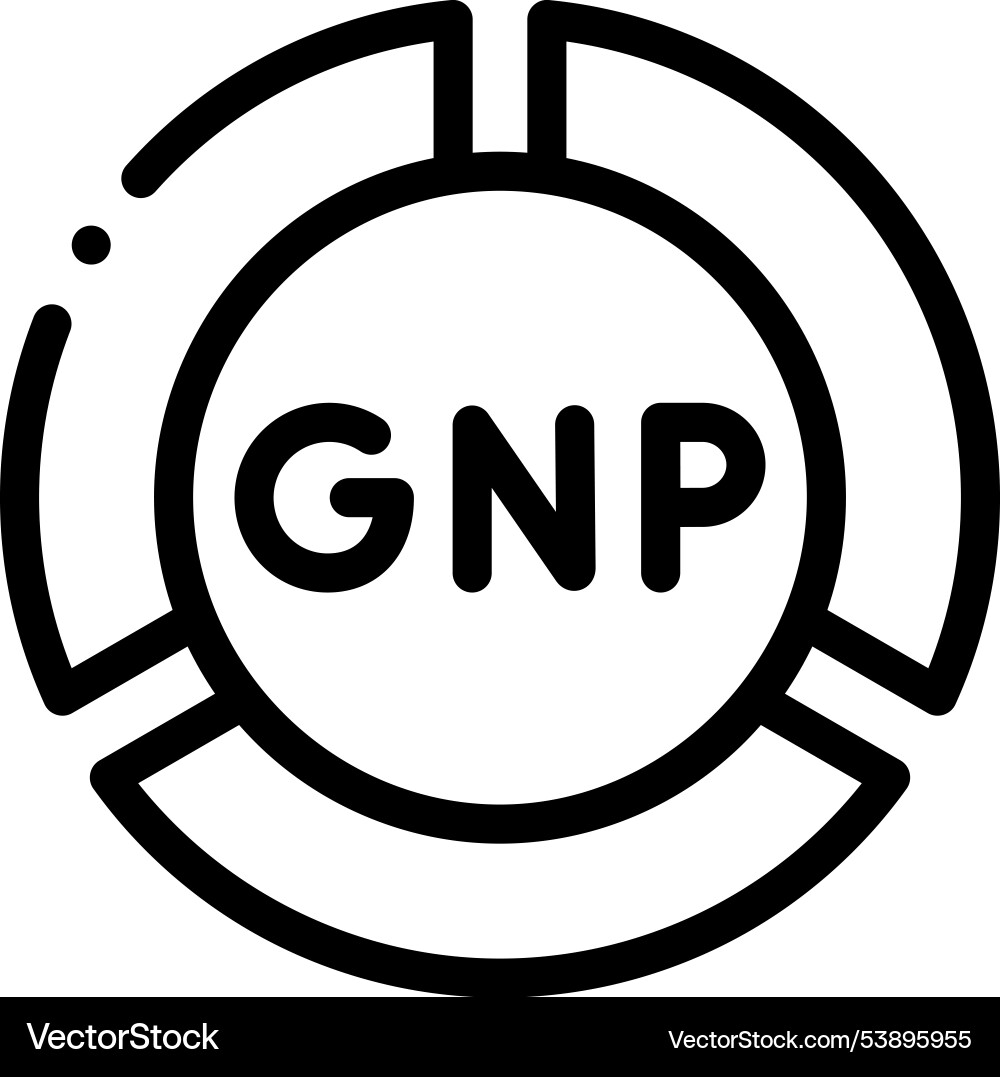 Ground icon thin linear style design isolated on Vector Image