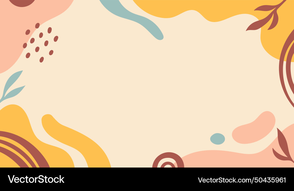 Creative banner templates with copy space for text