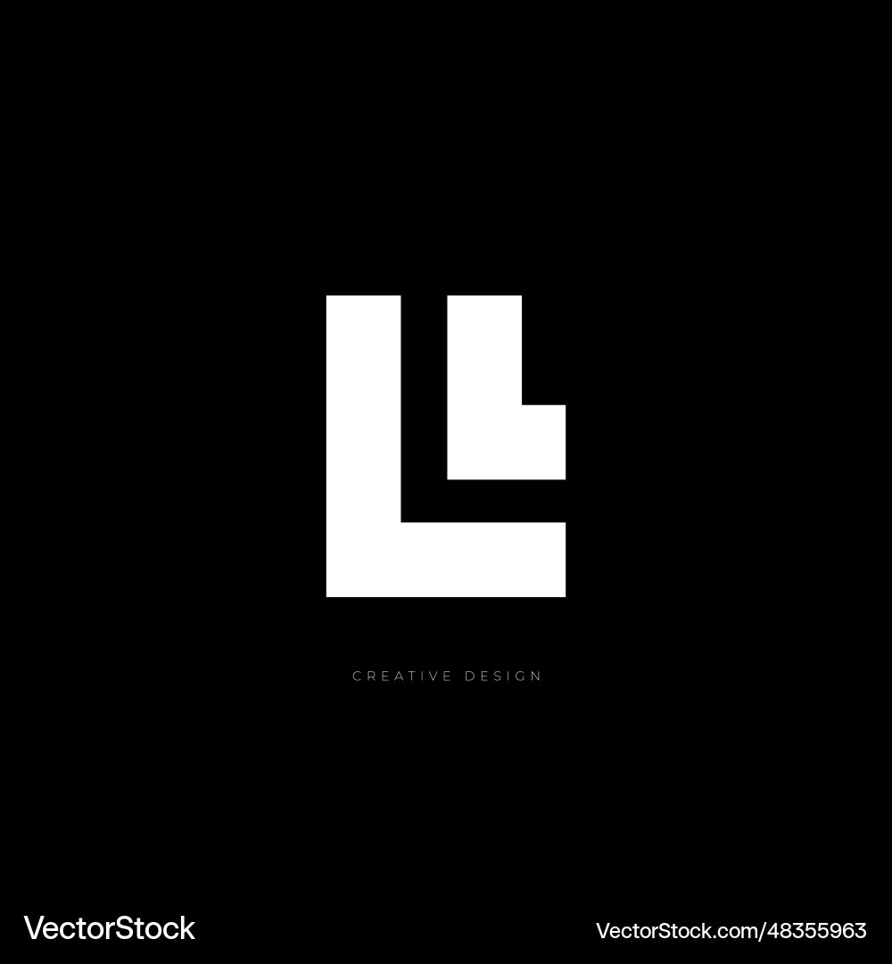Ll Monogram Logo Vector Images (over 1,400)