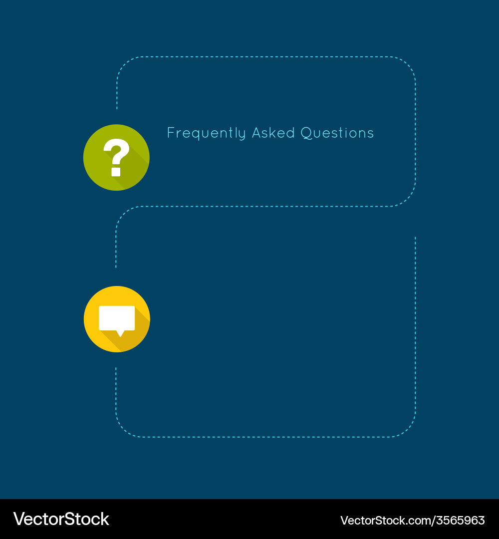 Frage Mark Icon mit Schatten Lizenzfreies Vektorbild