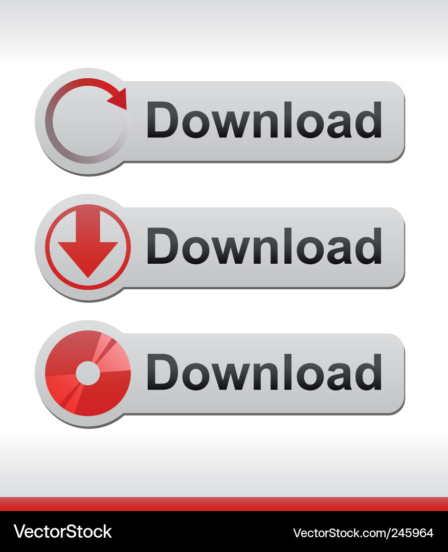 Download buttons Royalty Free Vector Image - VectorStock