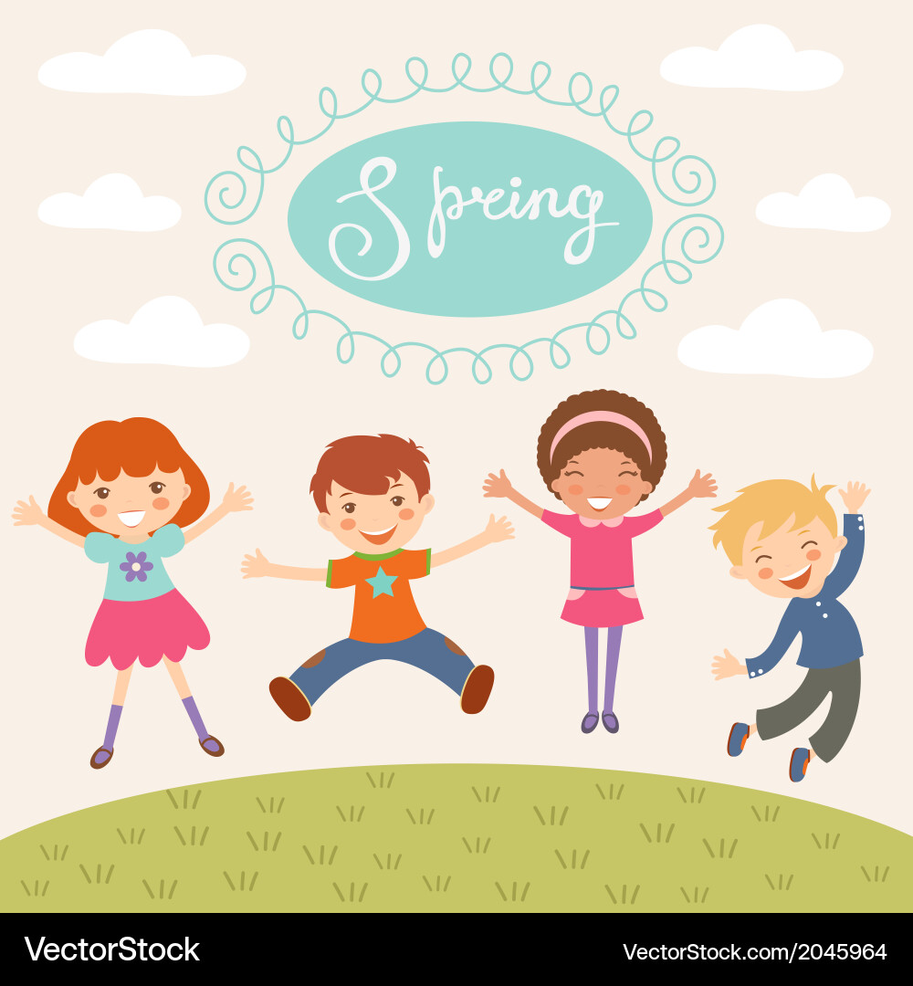 Spring Activities Vector Images (over 20,000)