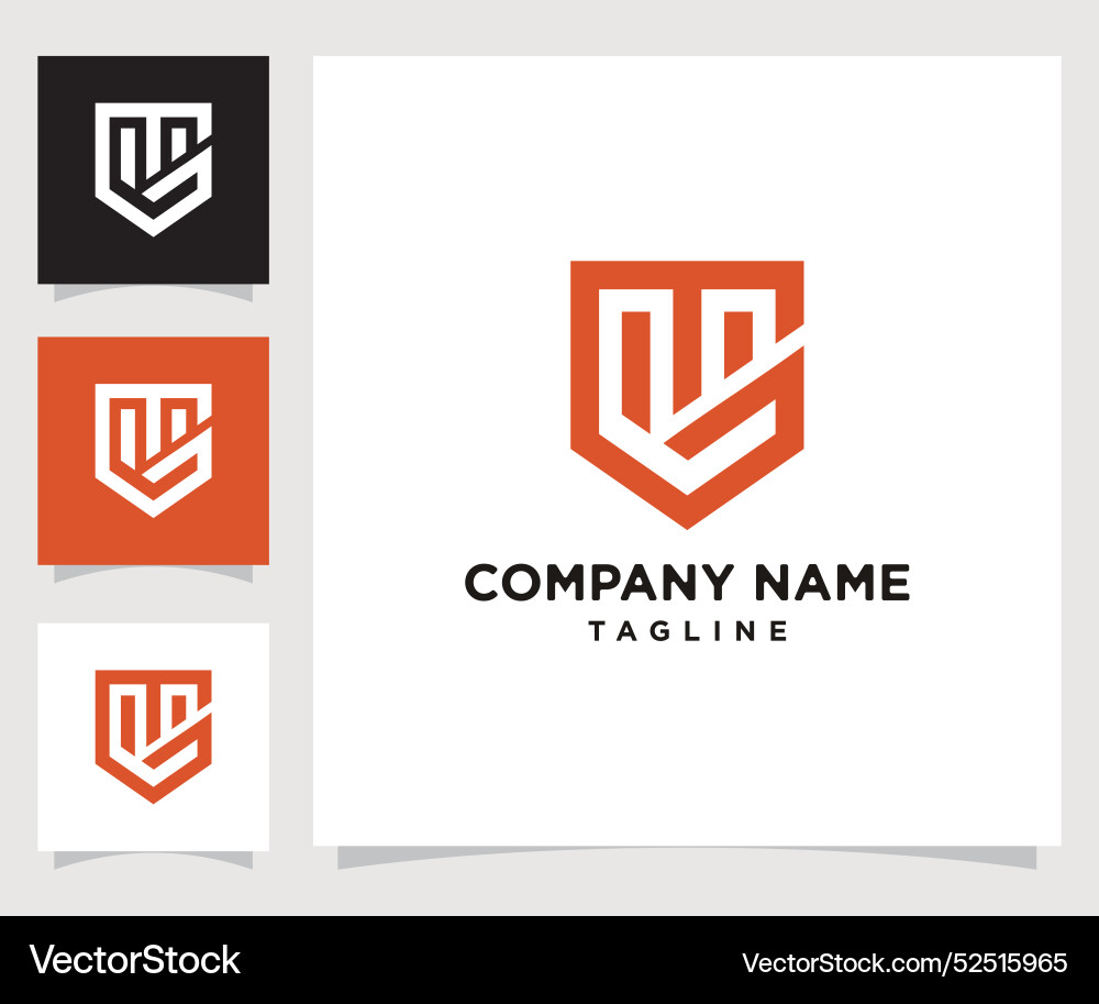 Gm letter logo icon Royalty Free Vector Image - VectorStock