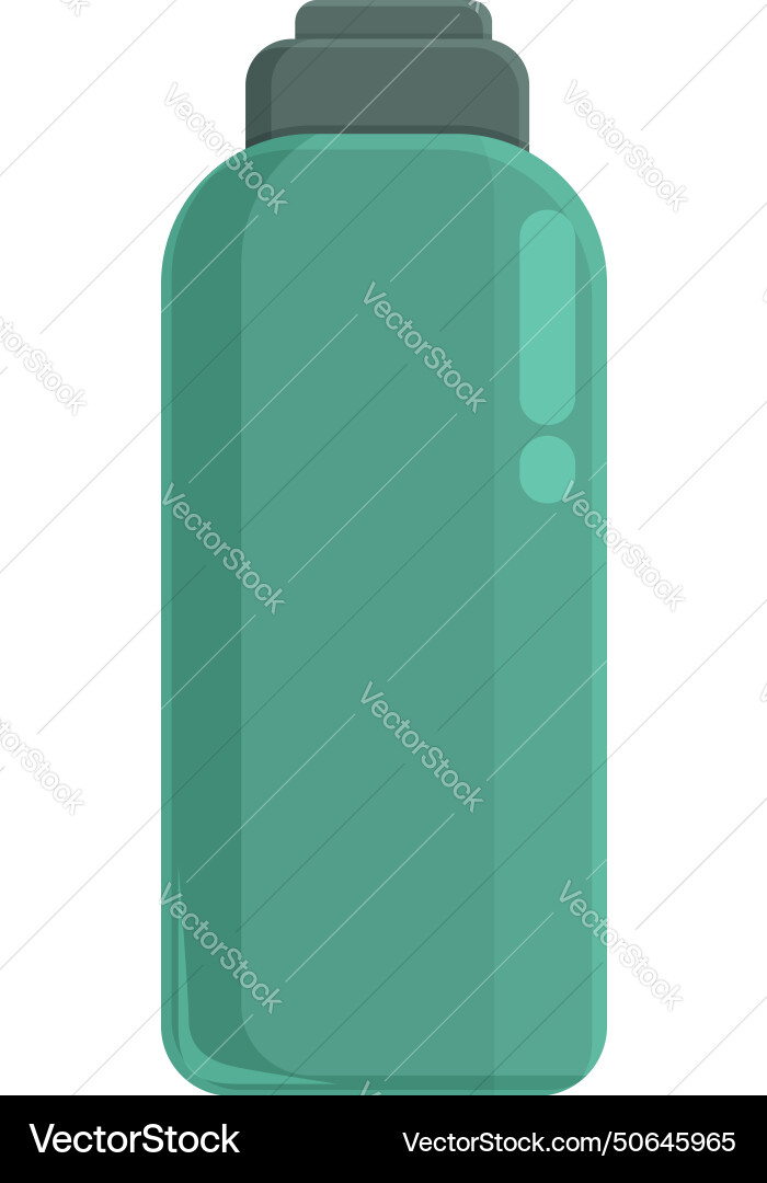 Water flask icon cartoon running Royalty Free Vector Image