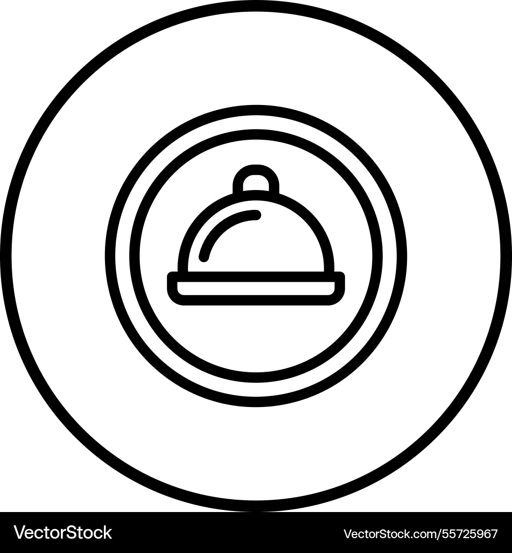 Restaurant icon design Royalty Free Vector Image